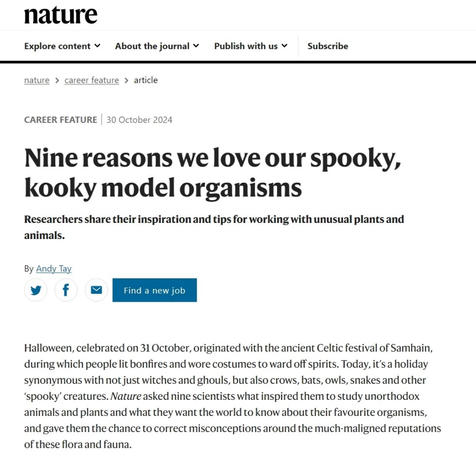 30.10.2024 - Prof. Dries Kuijper in an article on nature.com - Mammal ...